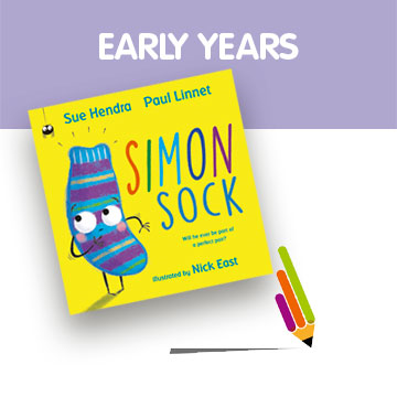 Read in to Writing EY: Simon Sock by Sue Hendra, Paul Linnet and Nick ...