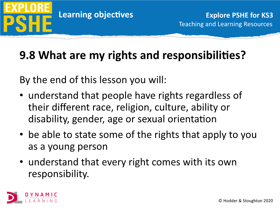 Lesson 9.8: What are my rights and responsibilities? (editable) | Boost